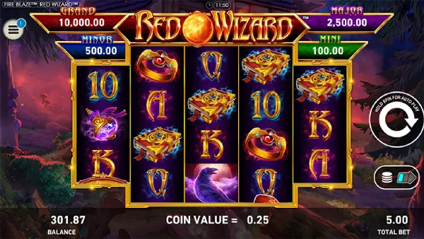 Fire Blaze: Red Wizard Slot | Play Demo For Free | No Download | Swiss4win