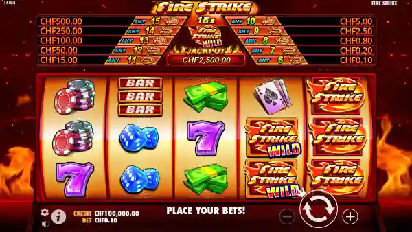 Fire Strike| Play Demo For Free | No Download | Swiss4win
