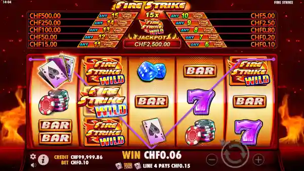 Fire Strike| Play Demo For Free | No Download | Swiss4win